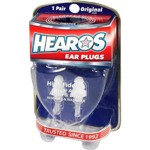 HEAROS High Fidelity Ear Plugs NRR12 Rated for Musicians, with Carrying ...